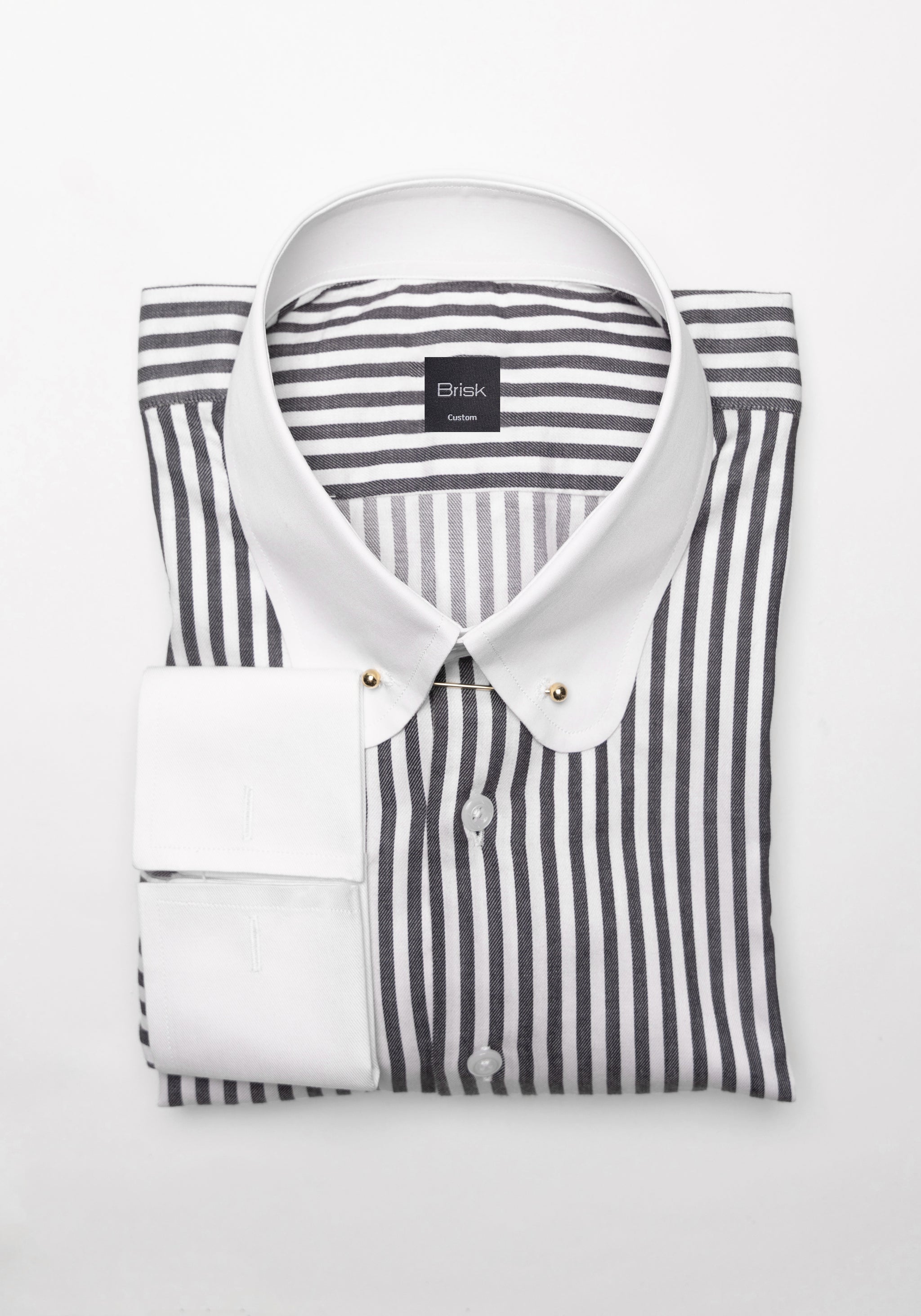 Men's Pin Collar Custom Dress Shirts – Brisk | Shirts, Jeans & More