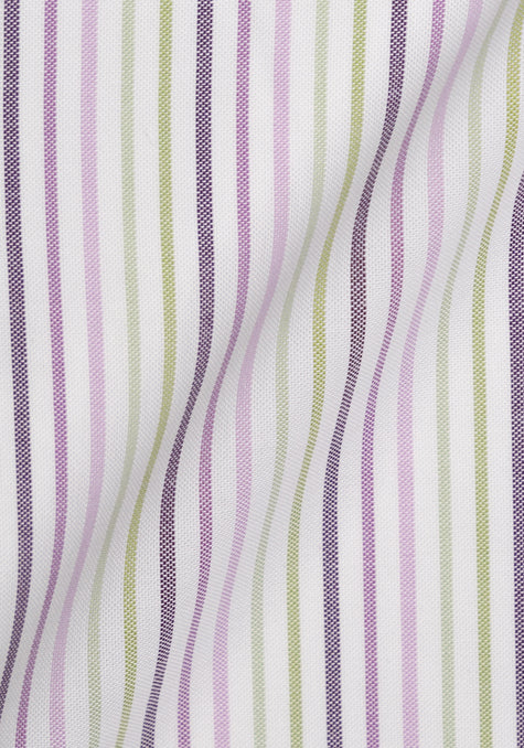 Plum Green Pinpoint Poly Stripes – Brisk | Shirts, Jeans & More